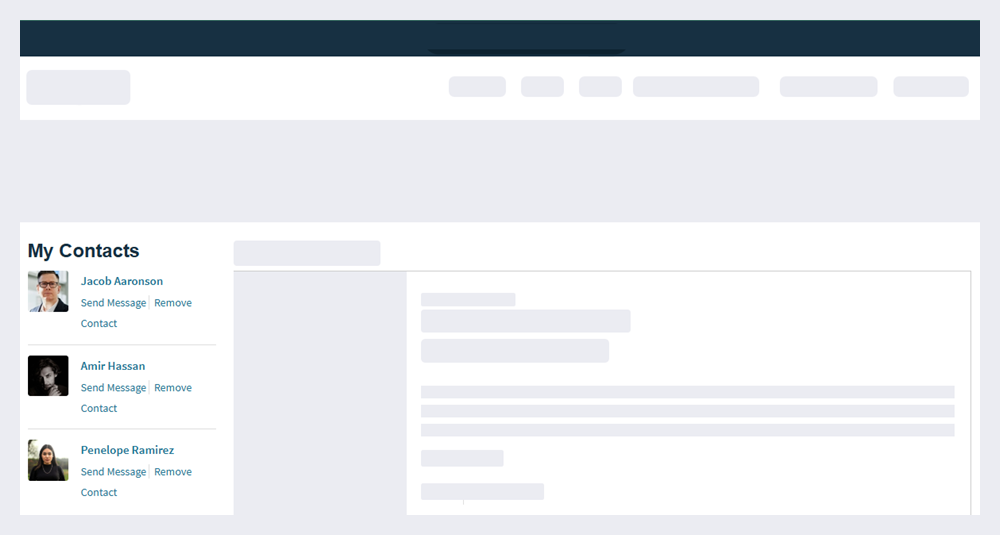 My Contacts widget – Igloo Help Center