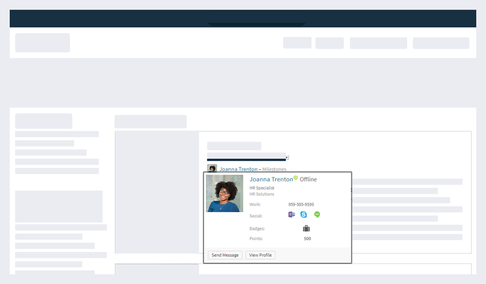 Profile Cards – Igloo Help Center