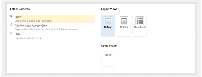 Hiding or unhiding files, folders, and folder contents – Igloo Help Center
