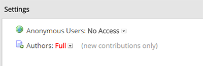 Access - Actions button – Igloo Help Center