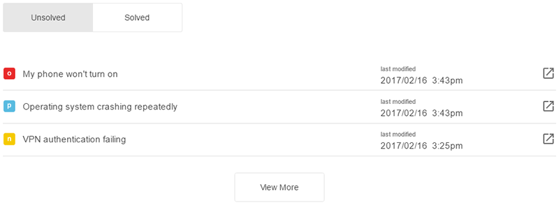 Zendesk My Requests integration – Igloo Help Center