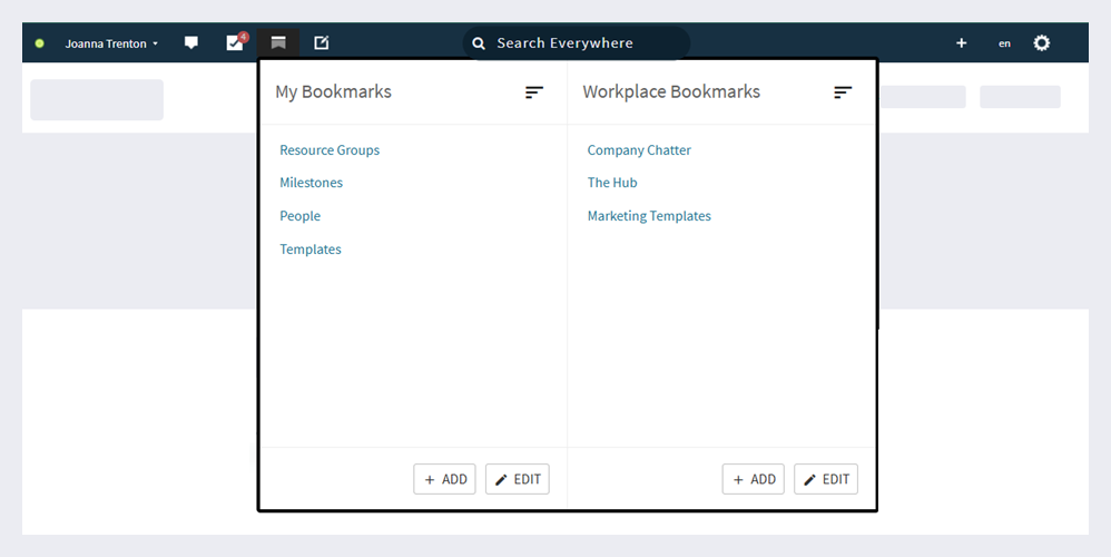 Bookmarks – Igloo Help Center