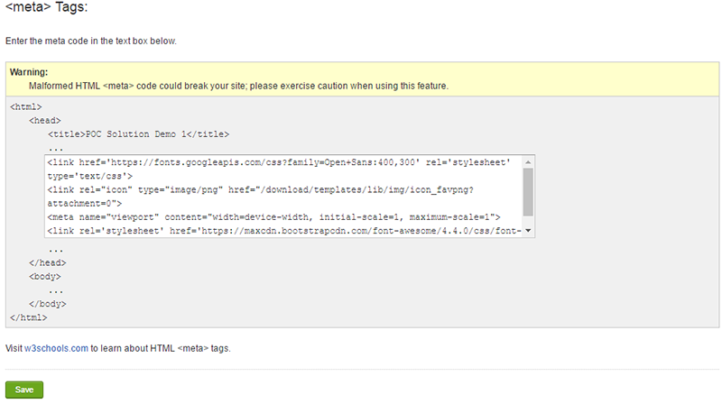 Optimization - Control Panel – Igloo Help Center