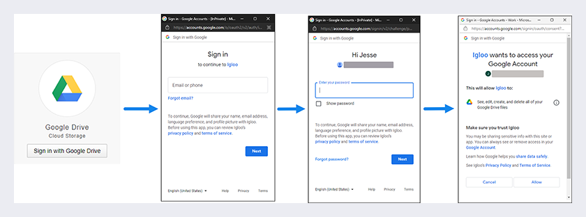 Google Drive integration – Igloo Help Center