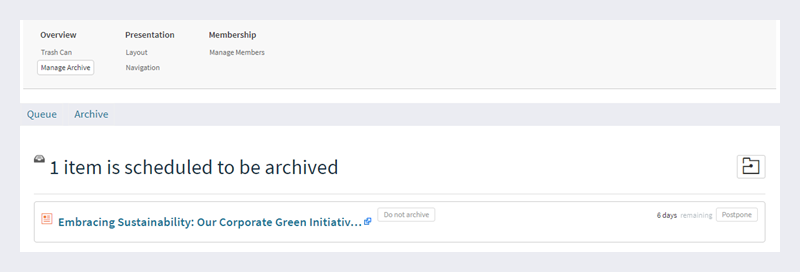 Space Administration Panel – Igloo Help Center