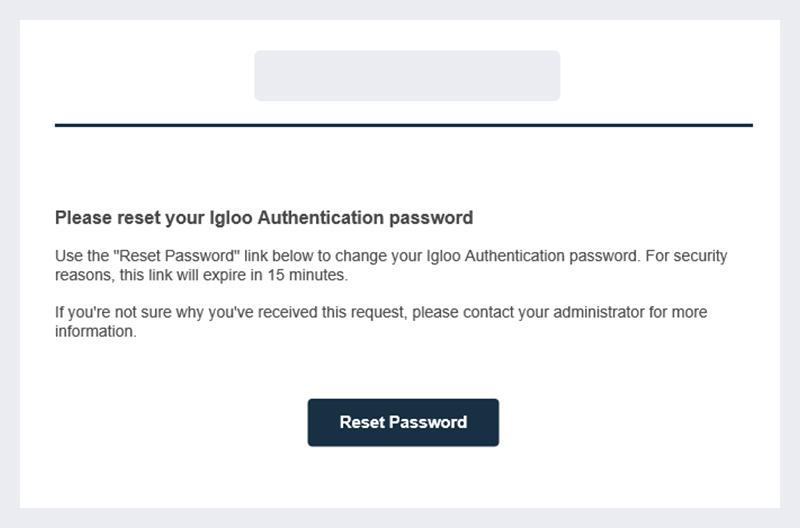 Resetting a member's Igloo password – Igloo Help Center